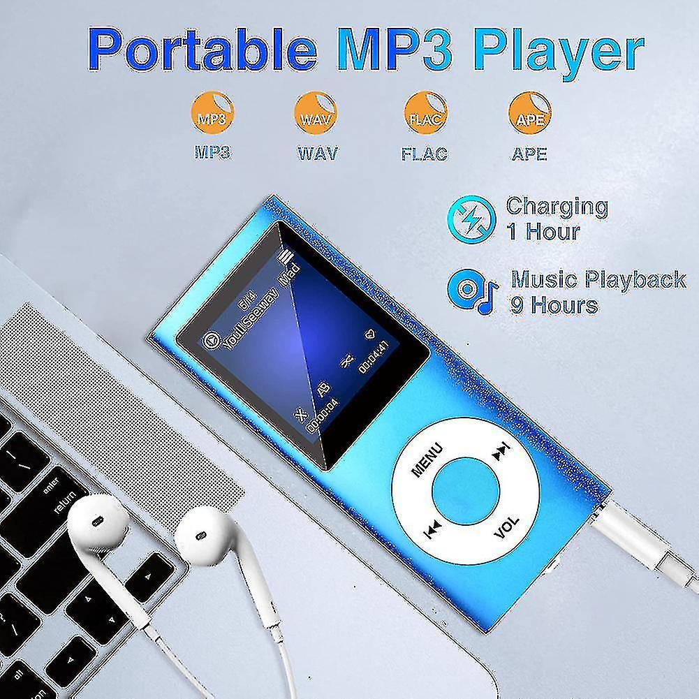 Mp3 Player With Bluetooth 5.0, Music Player With 32gb Tf Card,fm ...