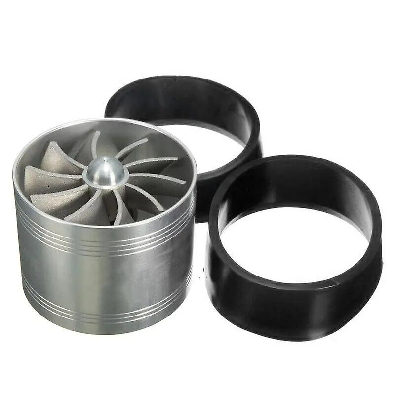 Universal 64.5 x 50mm Car Air Filter Intake Fan Fuel Gas Saver ...