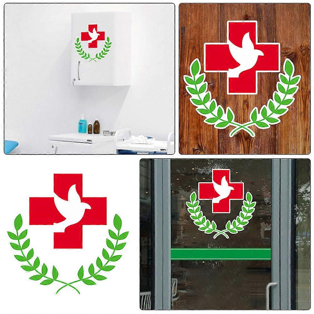First Aid Kit Sticker Decal Emergency Symbol Logo Label Hospital ...