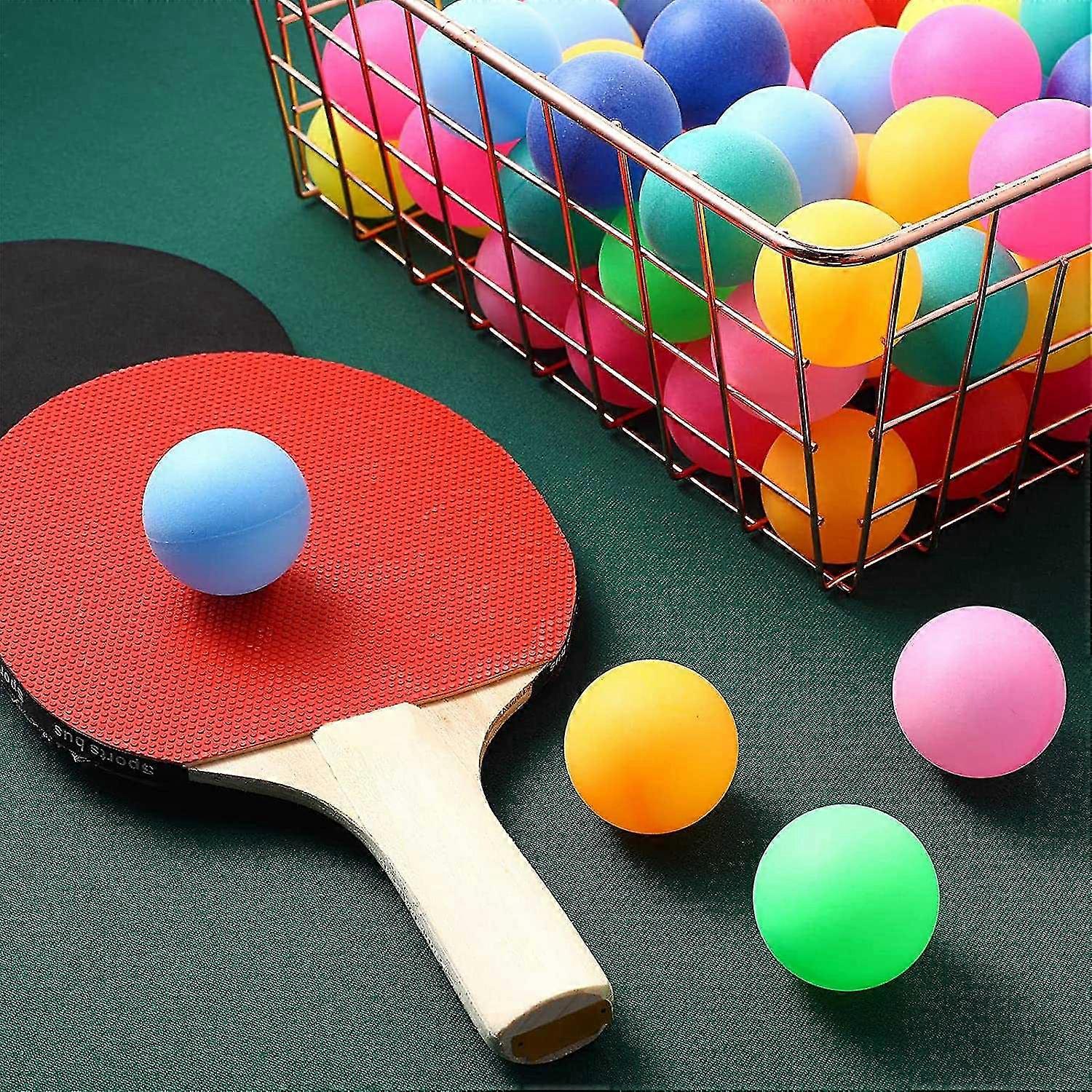 100 Pack Ping Pong Balls Table Tennis Balls 40 mm Pingpong Balls Bouncy ...