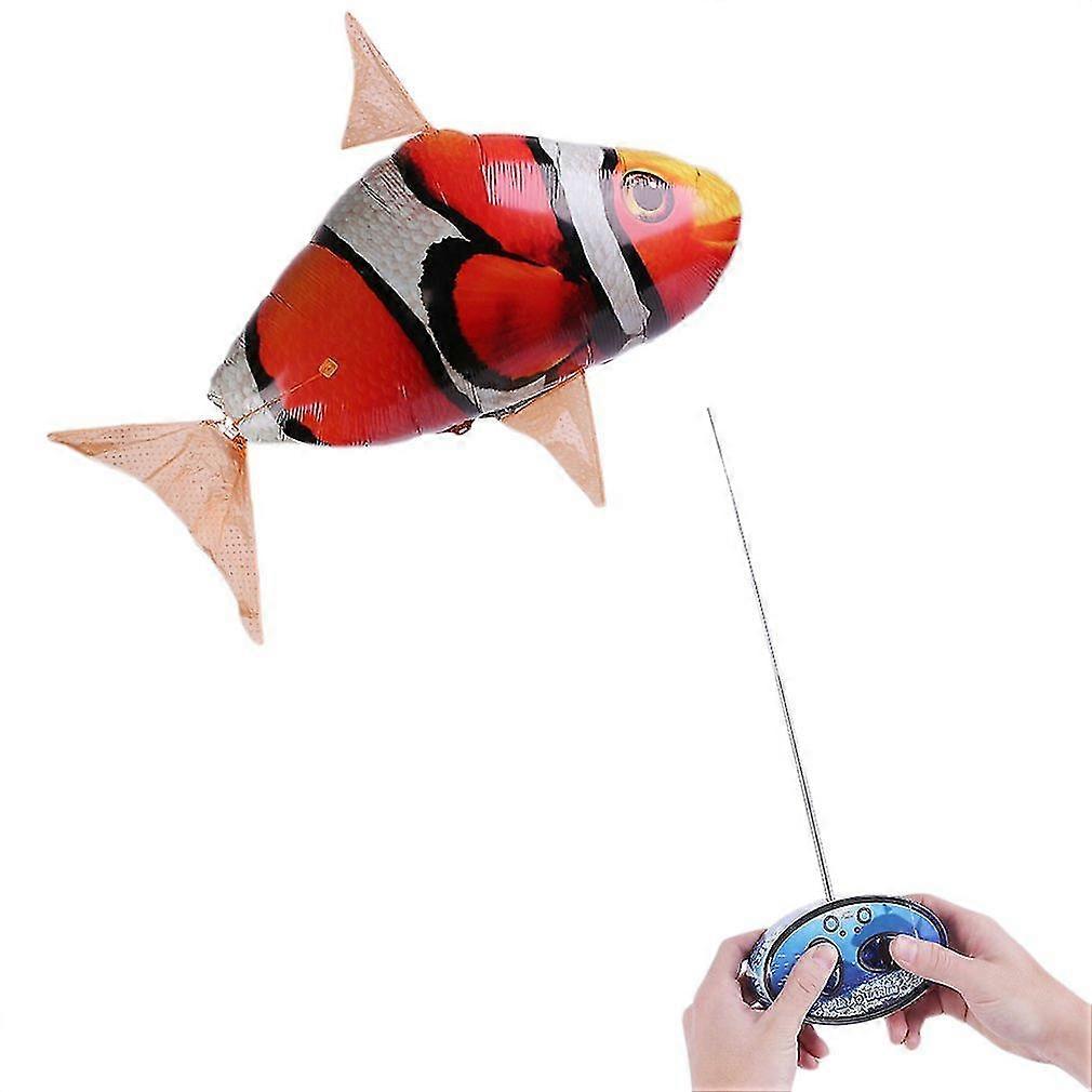 2024 Remote Control Rc Inflatable Balloon Air Swimmer Flying Nemo Clown ...