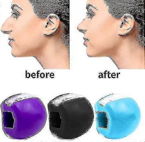 Face Slimmer, Double Chin Exerciser Ball, Jawline Exercise Fitness Ball ...