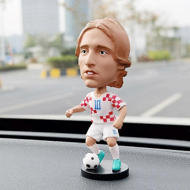 Football star doll car ornaments for boys gift C Ronaldo star weekly ...