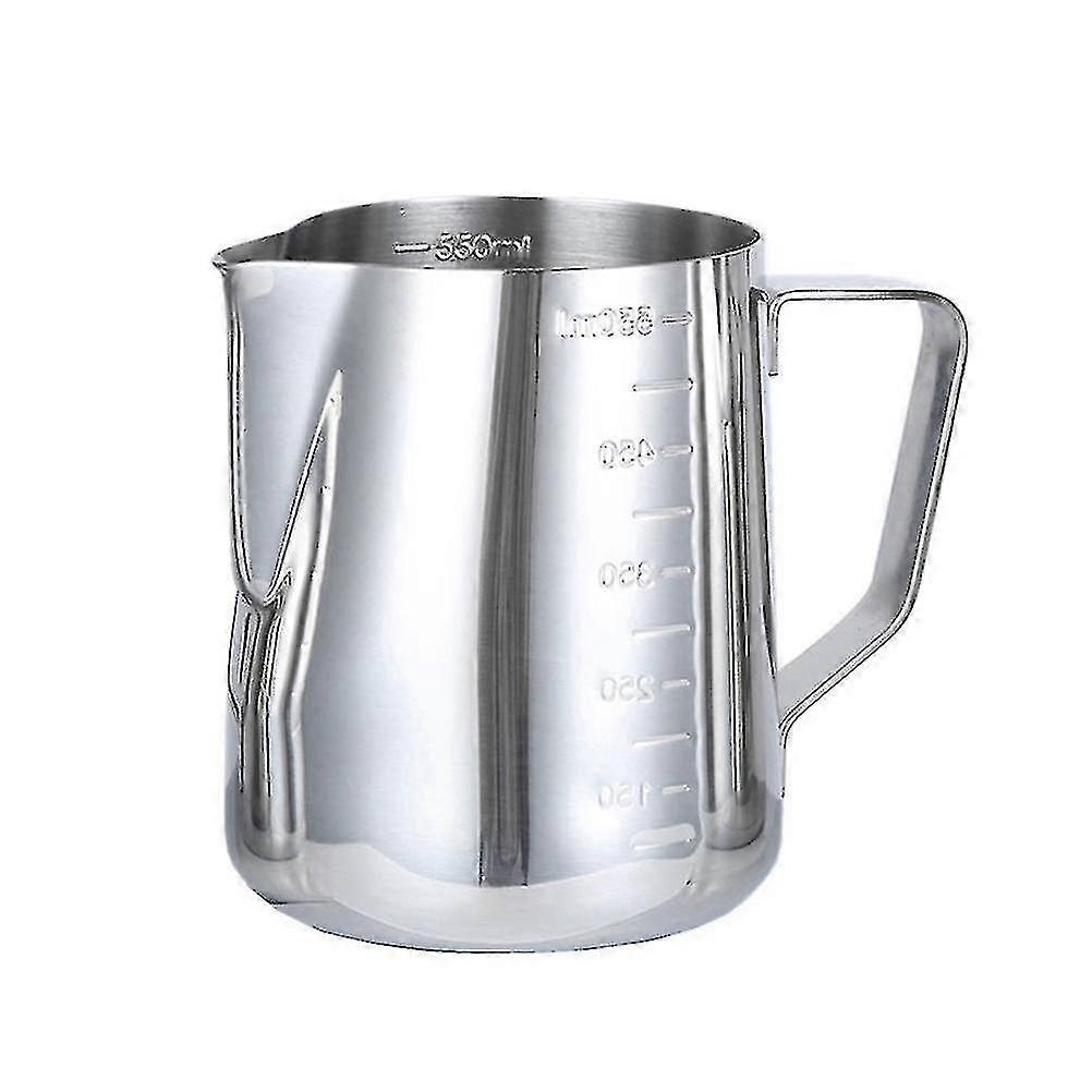 Measuring cup Steam jug Stainless steel measuring cup with marker and ...