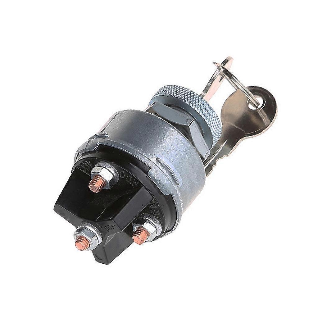 Universal Ignition Switch Lock 2-Key 3 Position for Tractor Bus Drivers ...