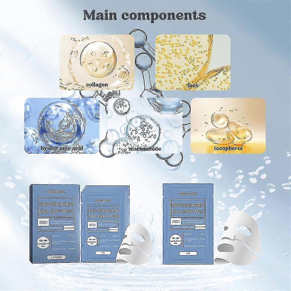 Collagen Mask Overnight 2024 New Skinqueen Bio-Collagen Real Deep Mask ...