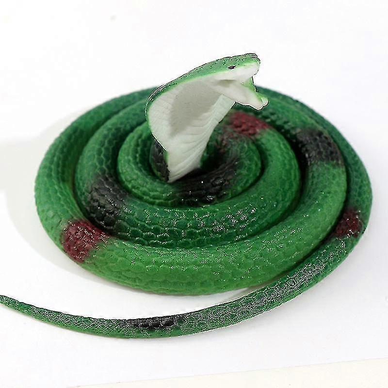 70cm Realistic Giant Cobra Rubber Fake Snake Toys Props And Practical ...