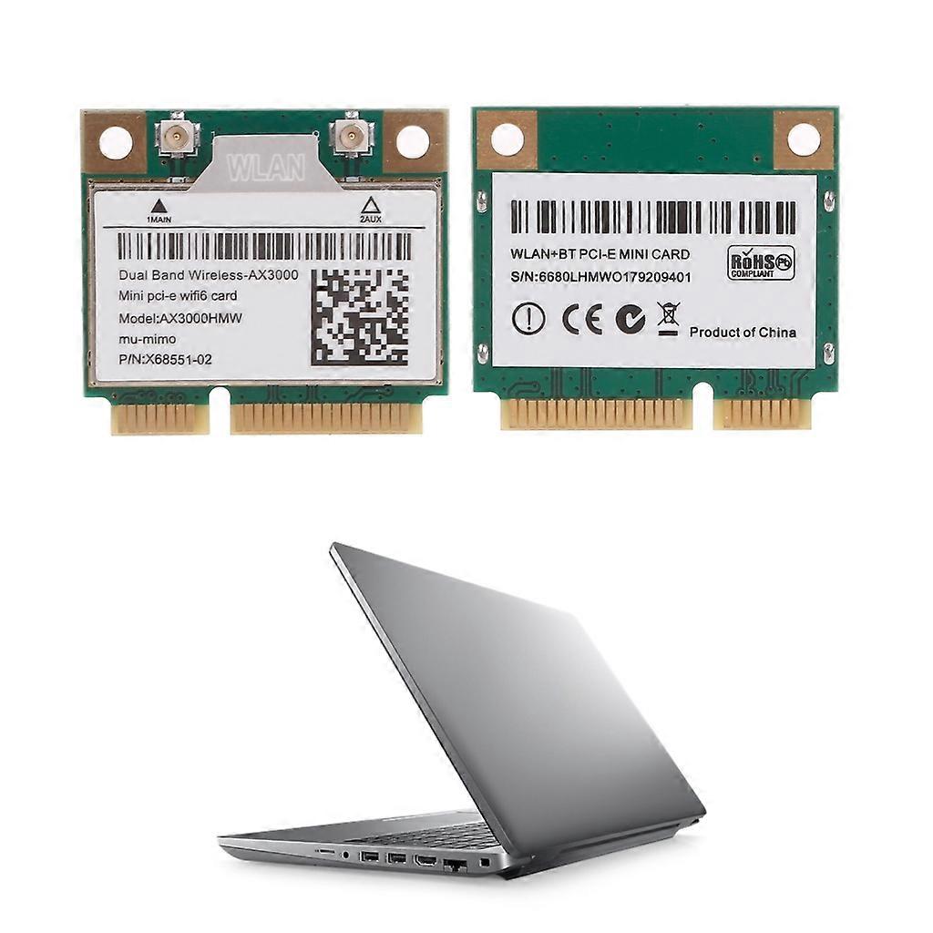 AX200HMW Dual Band WiFi 6 Card 802.11ac ax Wireless Mini PCI-E Network ...