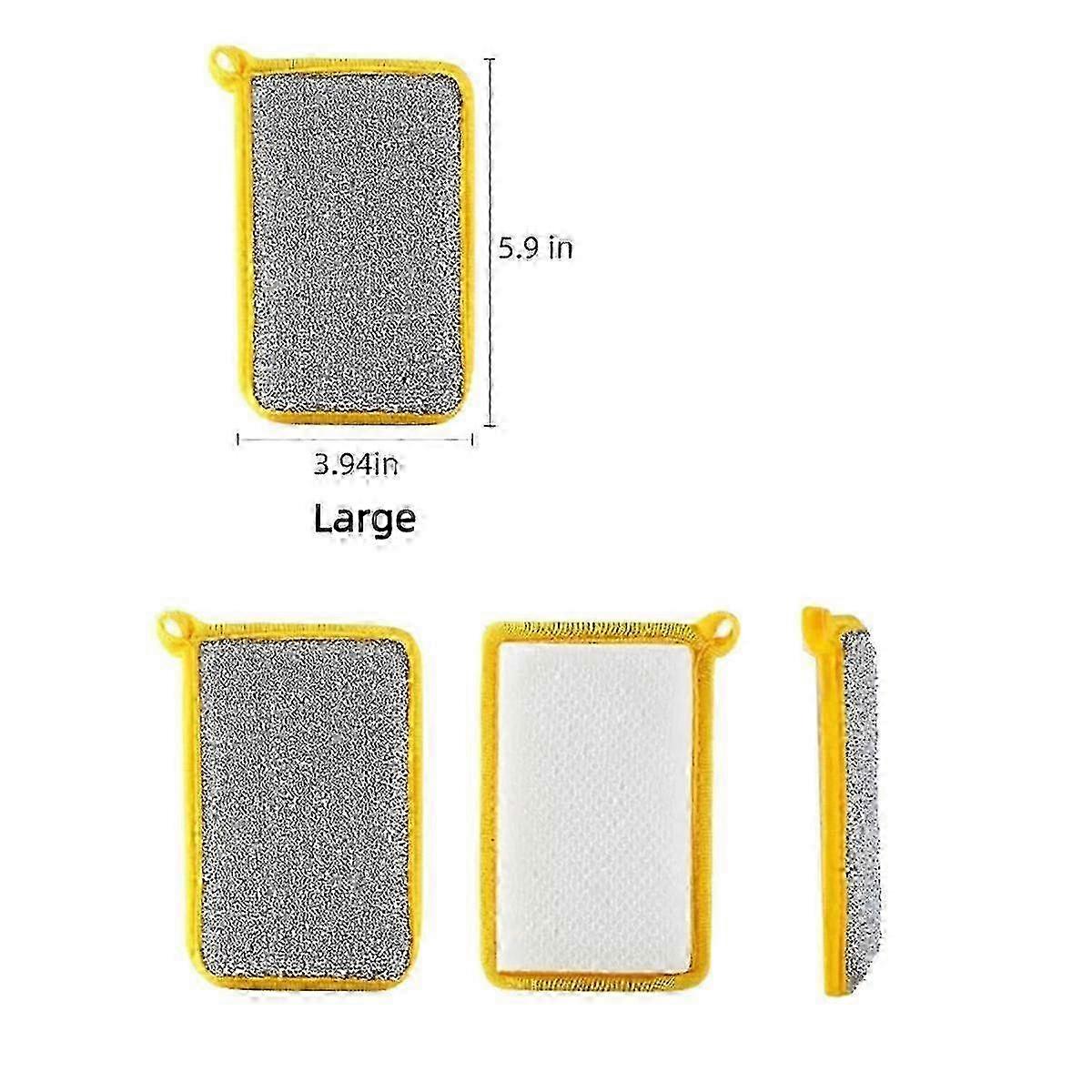 Kitchen Dish Sponge for Washing Dishes Cleaning Kitchen, Dual-Sided ...