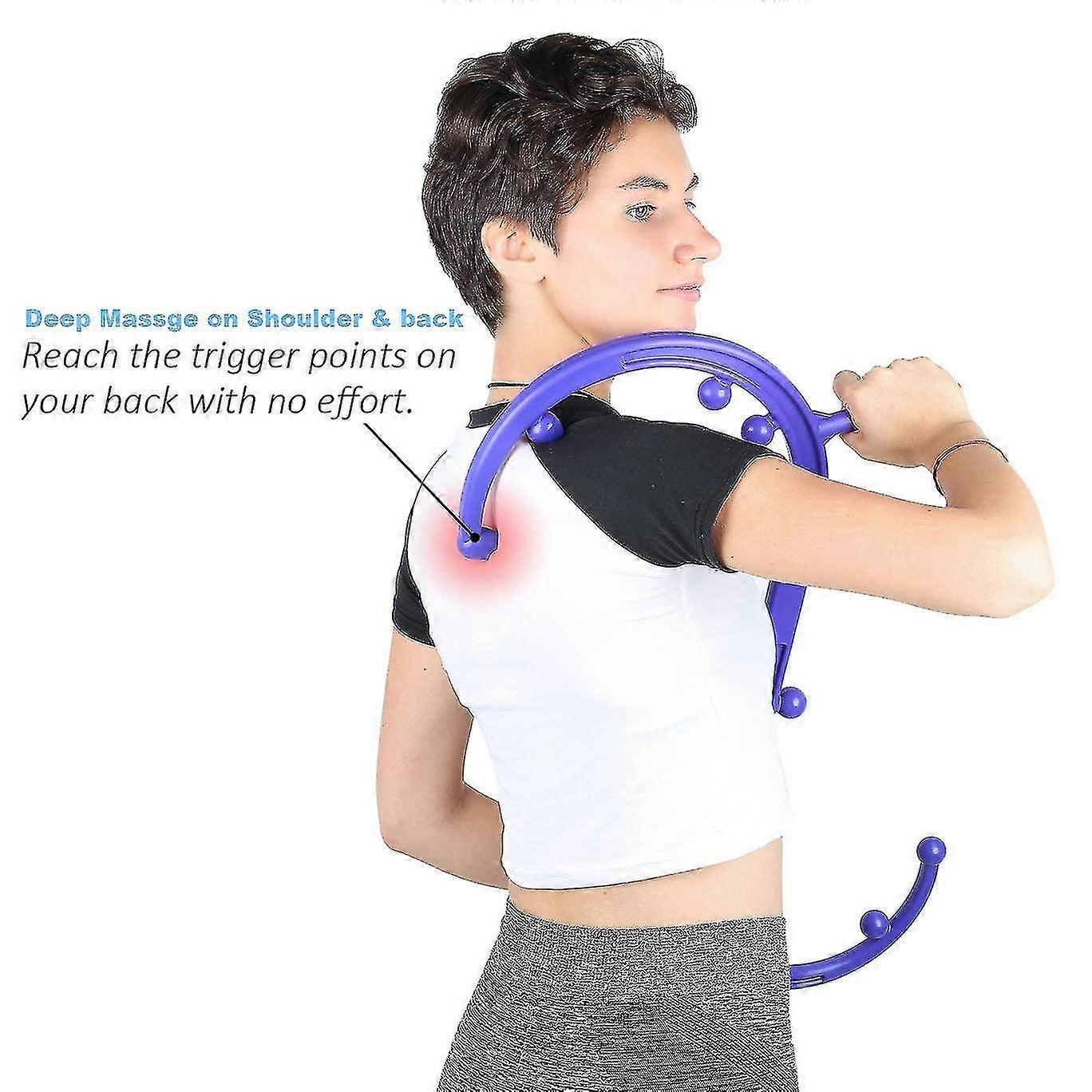 Trigger Point Massager - Therapy Cozy Massage Tool For Self Lower Back ...
