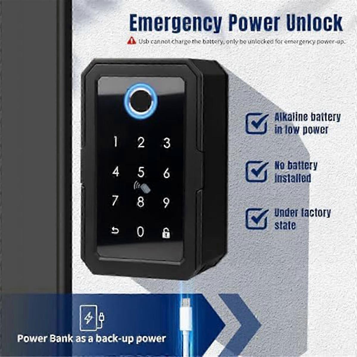 Smartkey Lock Box, Home Key Wireless Smartlock Box, Electronic Key Box ...