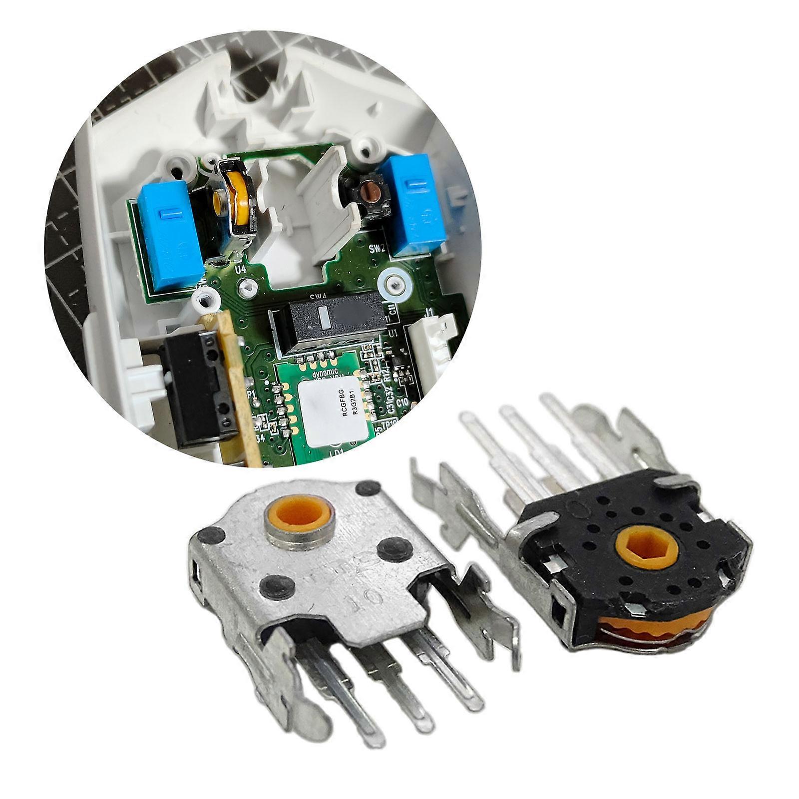 Original TTC 10mm Silver Gold Green Redness Cores Mouse Encoders Wheel ...