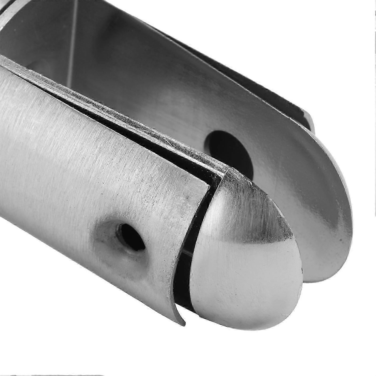 Partition Support Foot Stainless Steel Glass Fence Clamp for Public ...