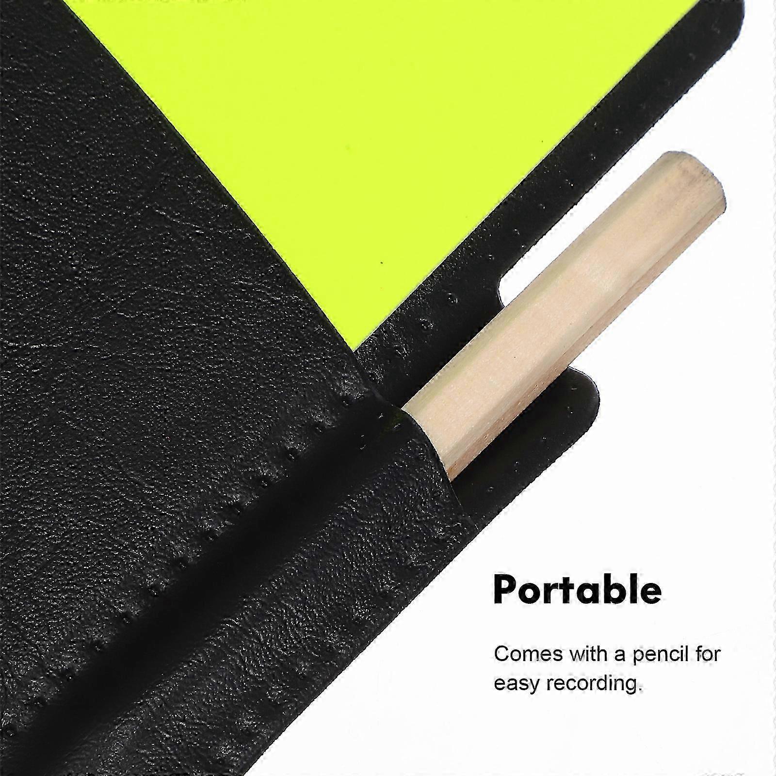 1 Set Referee Kit Referee Cards Score Sheet Whistles Portable Referee ...