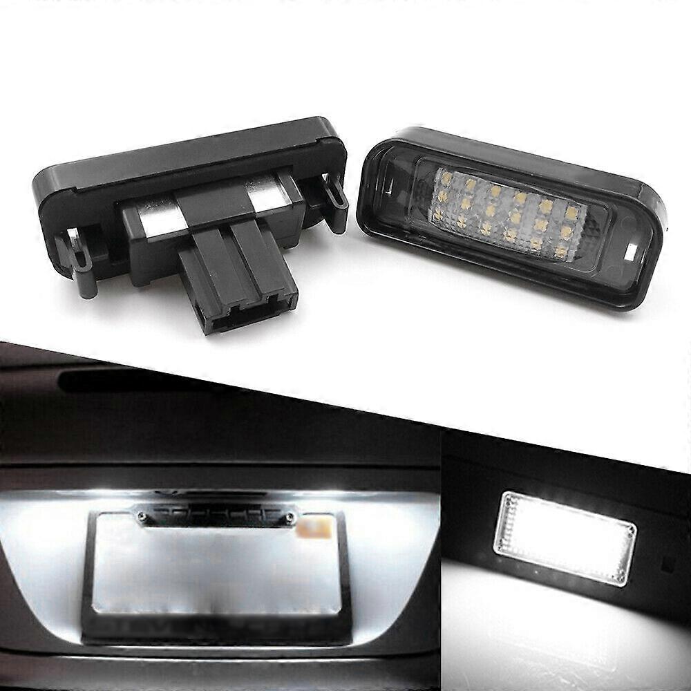 2Pcs White Led Number License Plate Light Lamp for Mercedes Benz W220 S ...