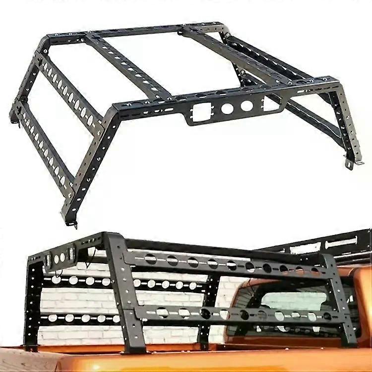 4x4 Ute Tub Rack Roll Bar Steel Car Roof Cargo Carrier Truck Bed Rack ...
