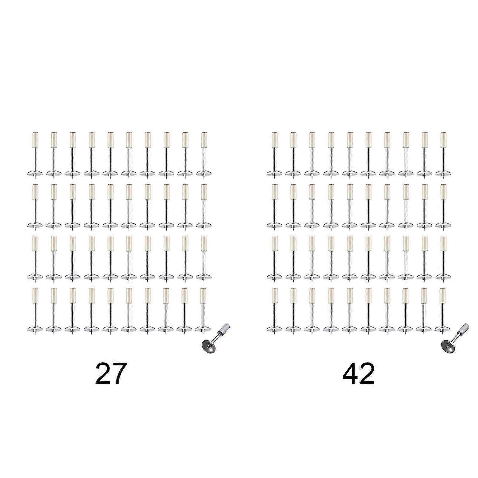 New Upgraded Nails For Manual Steel Nail Gun, 40 Pcs Round Nails Wall ...