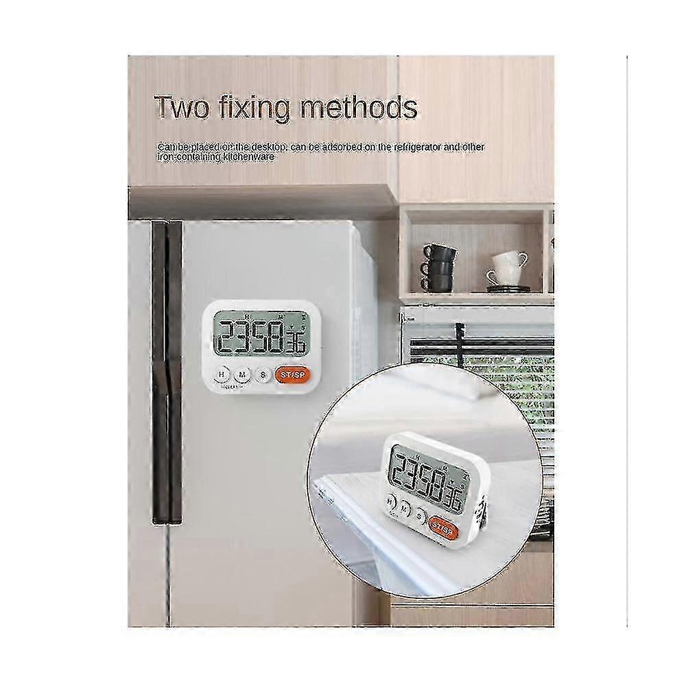 Magnetic LED Digital Timer for Cooking, Shower, and Study - Kitchen ...