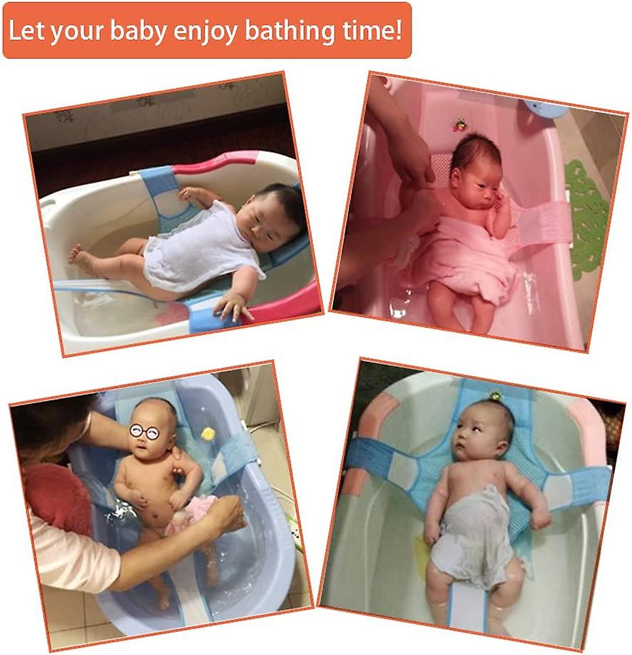 Baby Bath Support,bathtub Support Net Adjustable Bath Tub Non-slip Mesh ...