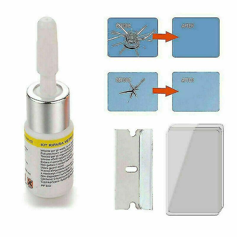 Glass Fluid And Car Window Crack Chip Repair Tool Resin Windscreen ...