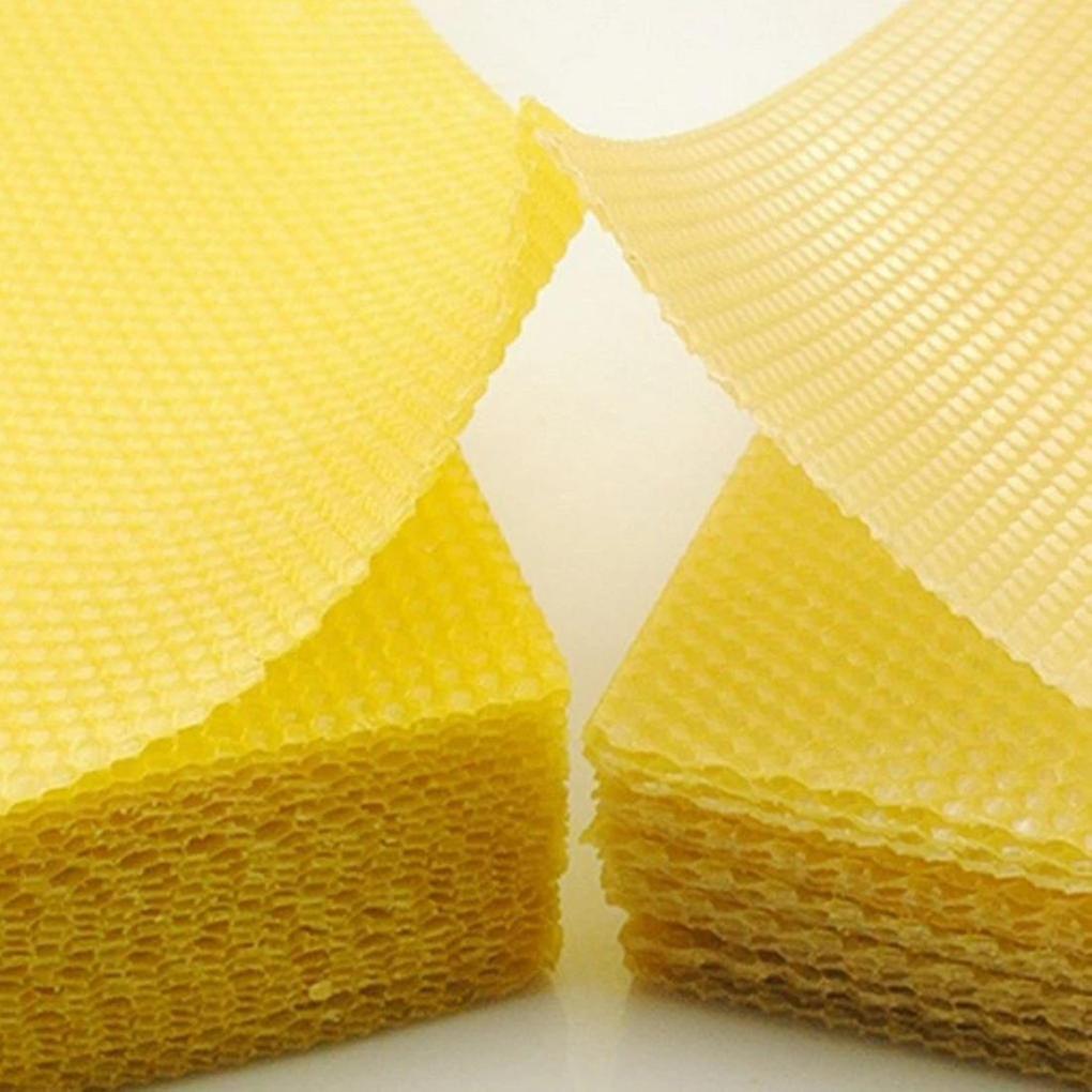 30pcs Honeycomb Foundation Bee Wax Foundation Sheets Paper Candlemaking ...