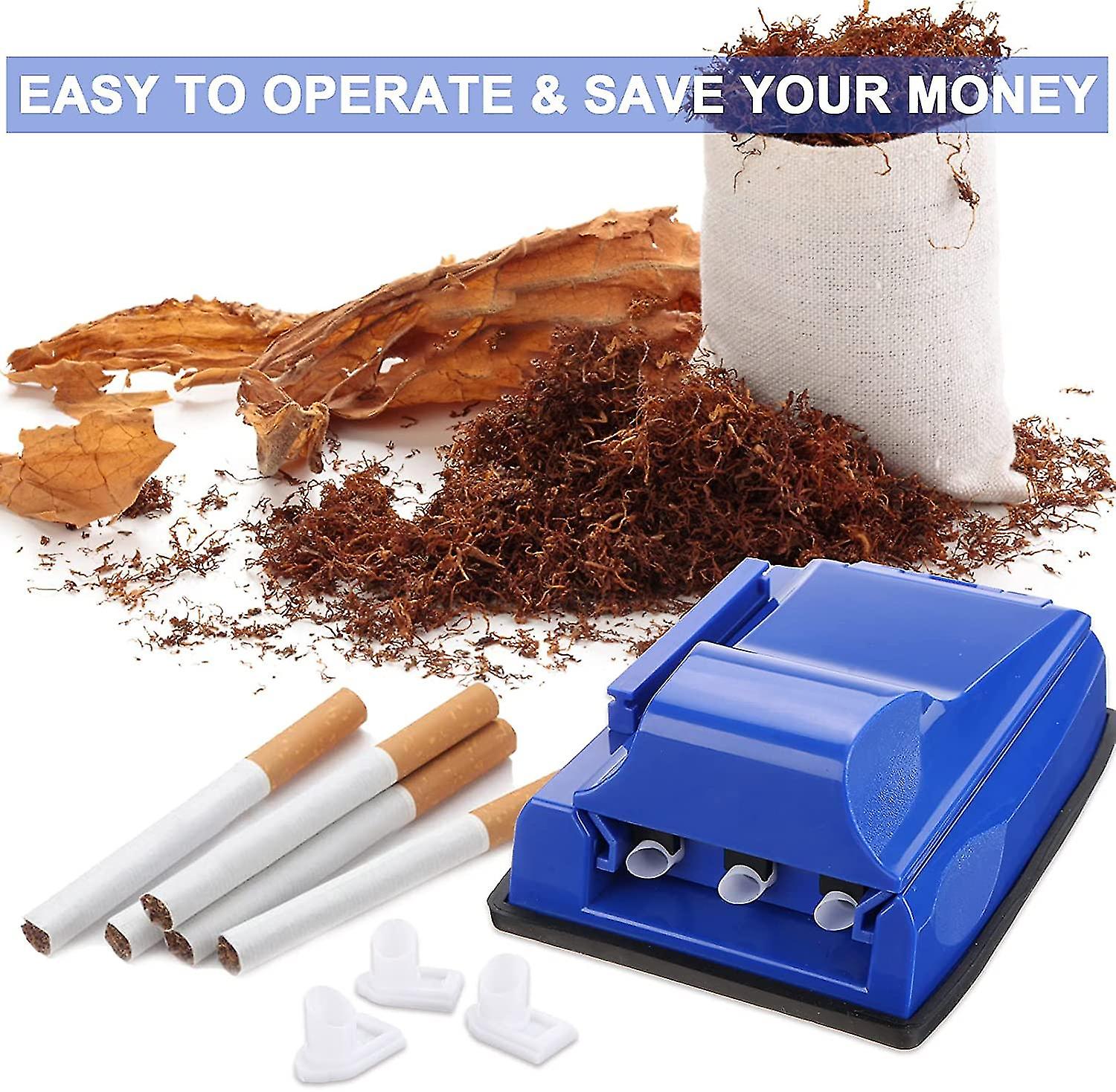 Rolling Machine, Three Tubes Manual Cigarette Roller Tube Tobacco Maker ...