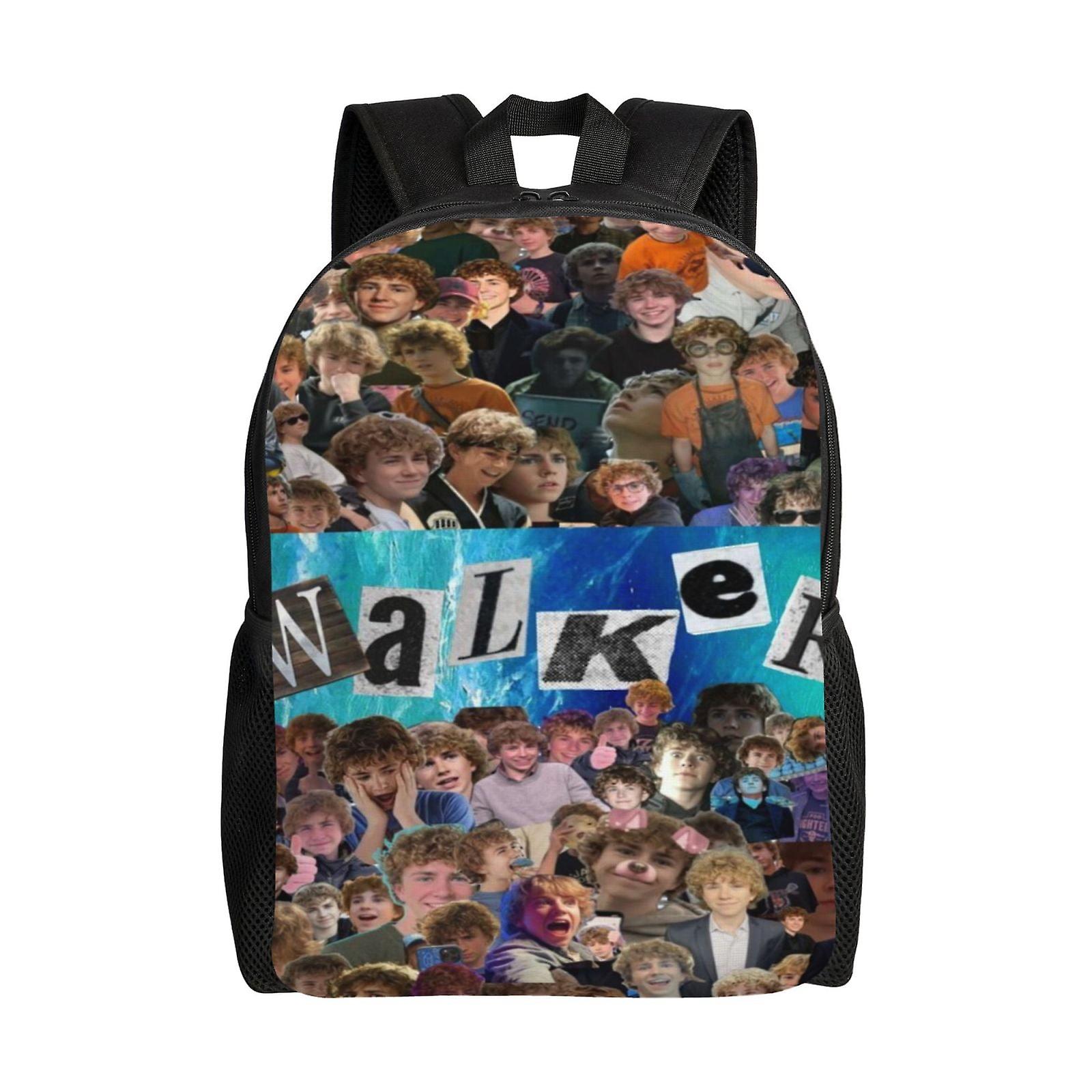 Walker Scobell Backpack Cute Anime Large Capacity Multifunction ...