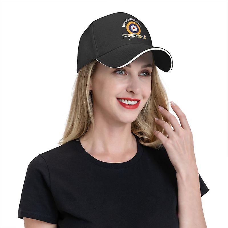 Classic Supermarine Spitfire Baseball Cap Adult Raf Warbird Military ...