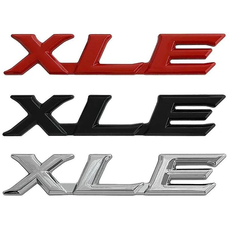 Car 3d Metal Se Xse Le Xle Logo Emblem Badge Decals Sticker For Toyota ...