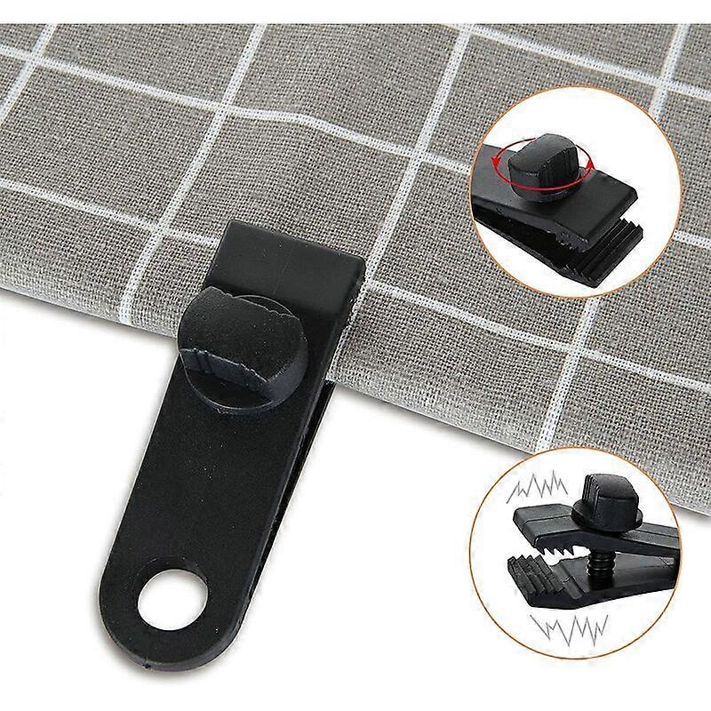Pack of 30 Tent Tarpaulin Clip, Locking Tarpaulin Clamp, Tarpaulin ...