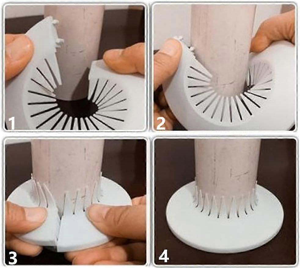 Wall Flange Easy Installation Plastic Radiator Escutcheon Water Pipe ...