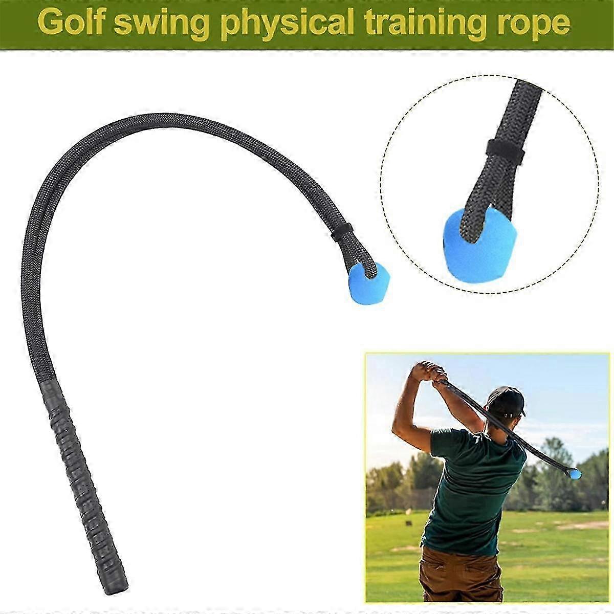 Golf Swing Training Aid, Portable Golf Swing Pracice Rope Golf Swing ...