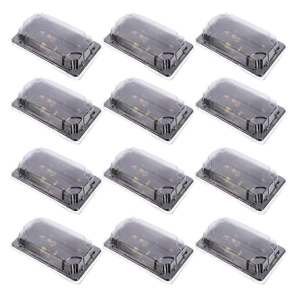 25pcs Disposable Sushi Containers Disposable Sushi Box Plastic Packing ...