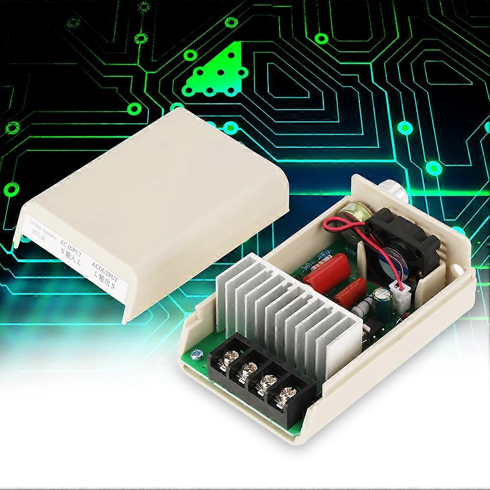 AC 220V 4000W SCR Thyristor Digital Control Electronic Voltage ...