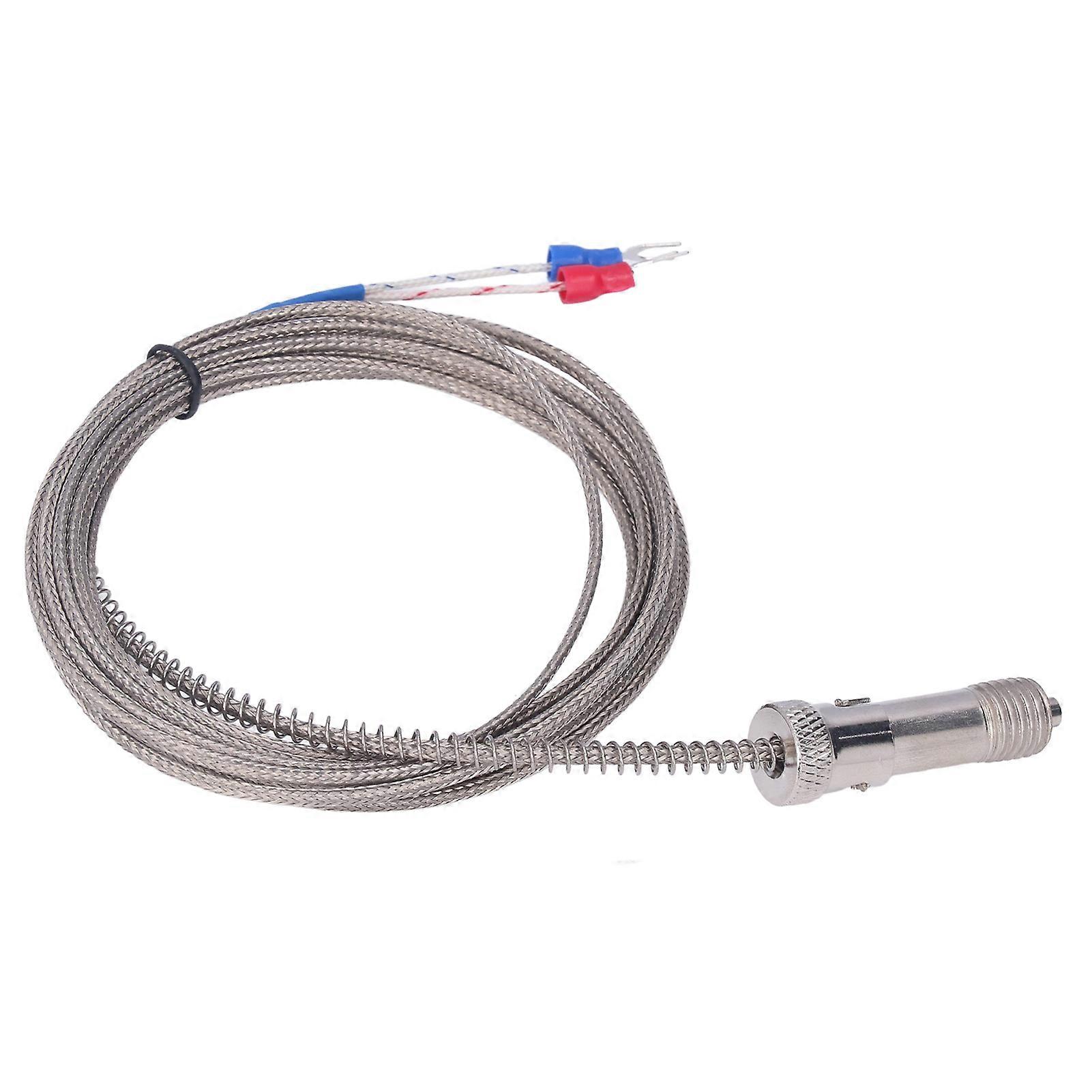 K Type Thermocouple Stainless Steel Snap Fit Spring Thermocouples for ...