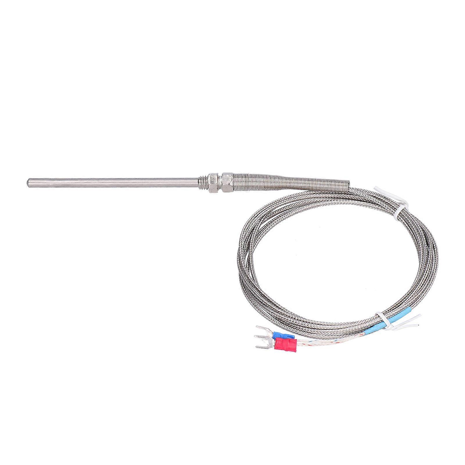 K Type Temp Thermocouple Temperature Sensor Thermal Probe Stainless ...