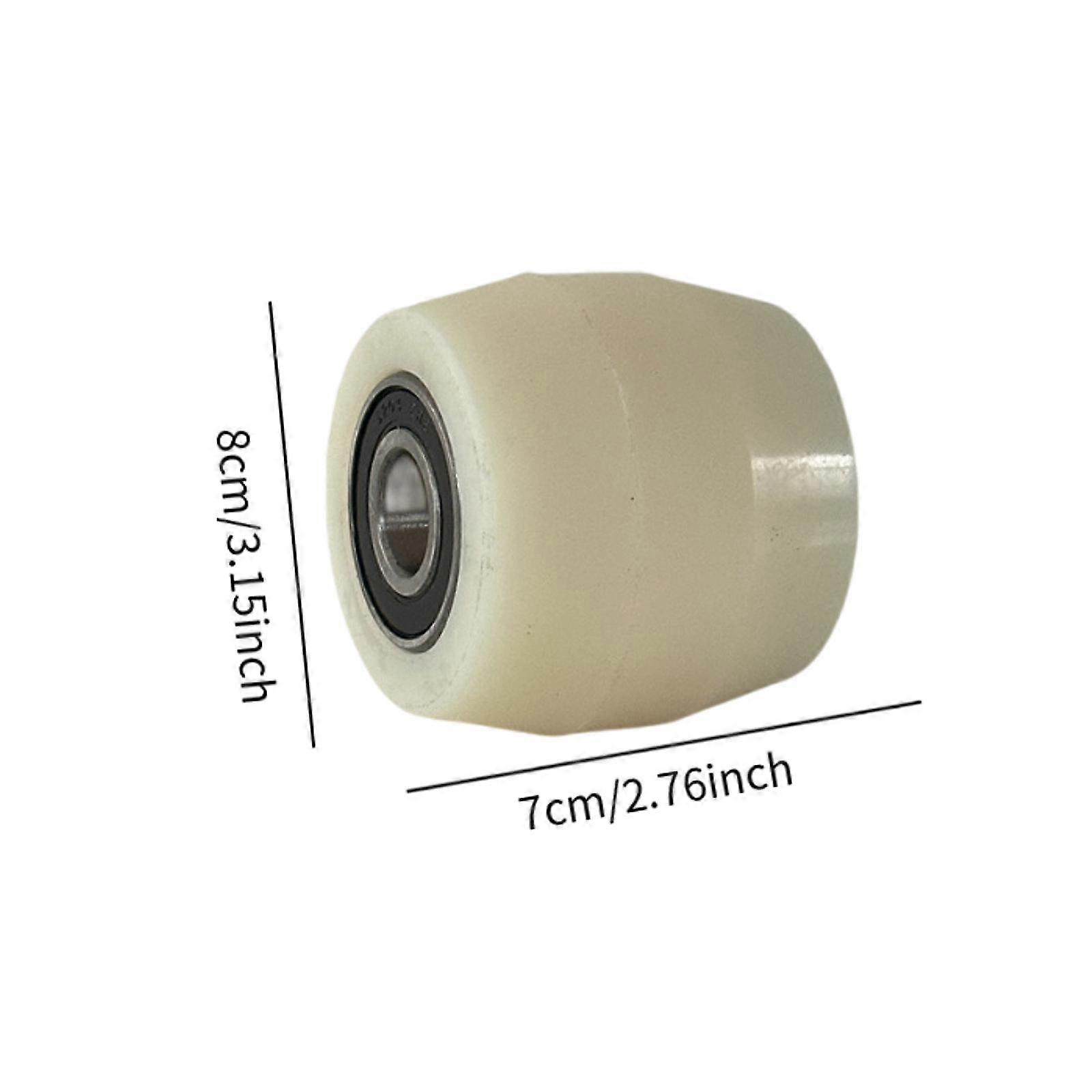 2Pcs Roller Wheel with Bearings Forklift Accessories Sturdy Truck Load ...