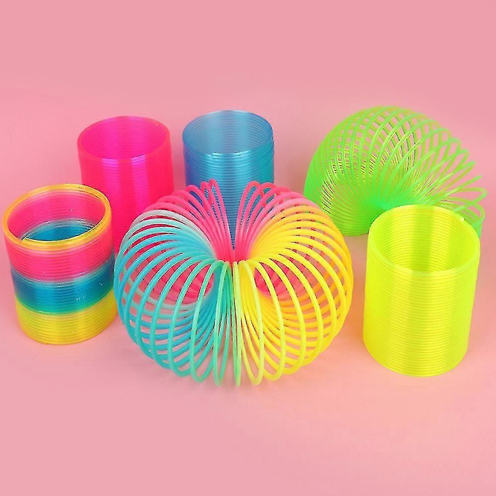 Giant Magic Rainbow Spring Toys Long Plastic Magic Spring Classic ...
