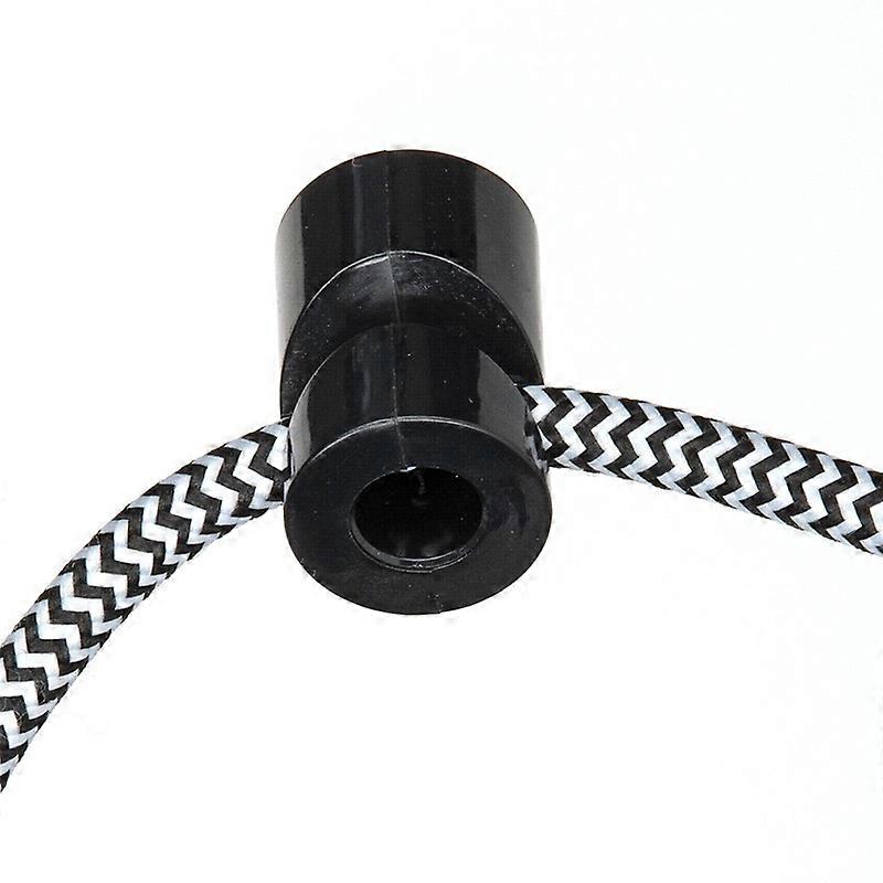 Wall and Ceiling Cable Holder [4pcs, Black] Ceiling Mount with Screws ...