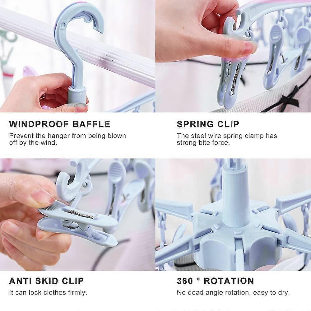 Sock dryer clothes rack, 24 cones outdoor clothes dryer, rotatable and ...