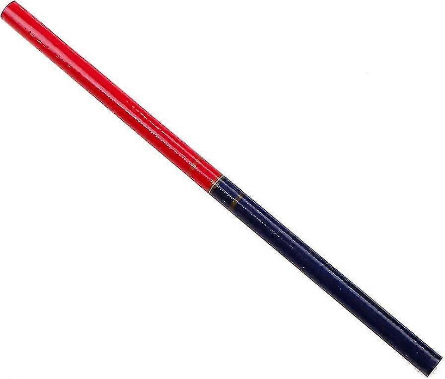 12 Red Blue Pencil Check Pencils For School Office Home Carpenter ...