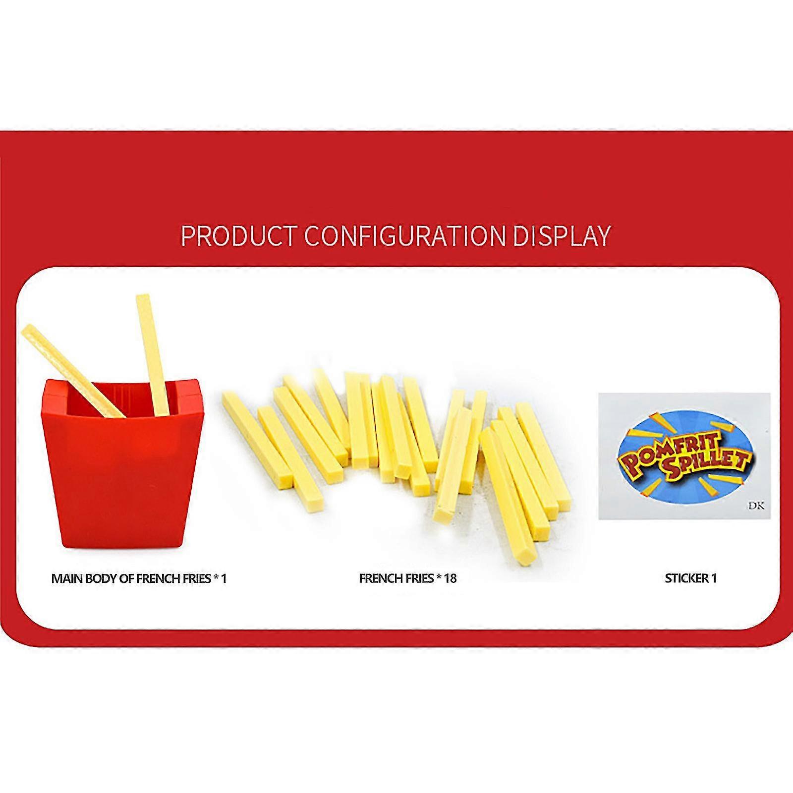 Chips Toy French Fries Toy Children's Party Birthday Gift Stress Stunt ...