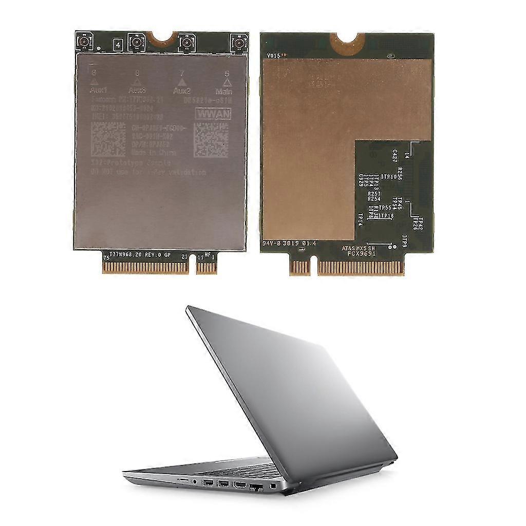 Usb T77w968 Dw5821e Lte Cat16 Gnss 4g Wwan Card Module For Dell ...