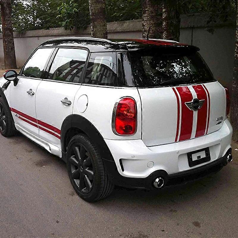 Car Interior Car Trunk Decal Stripe Rear Back Door Stickers For MINI ...