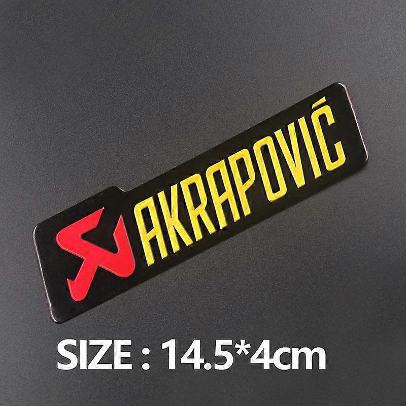 For Akrapovic Exhaust stickers Motorcycle Sticker Decal Logo | Fruugo UK