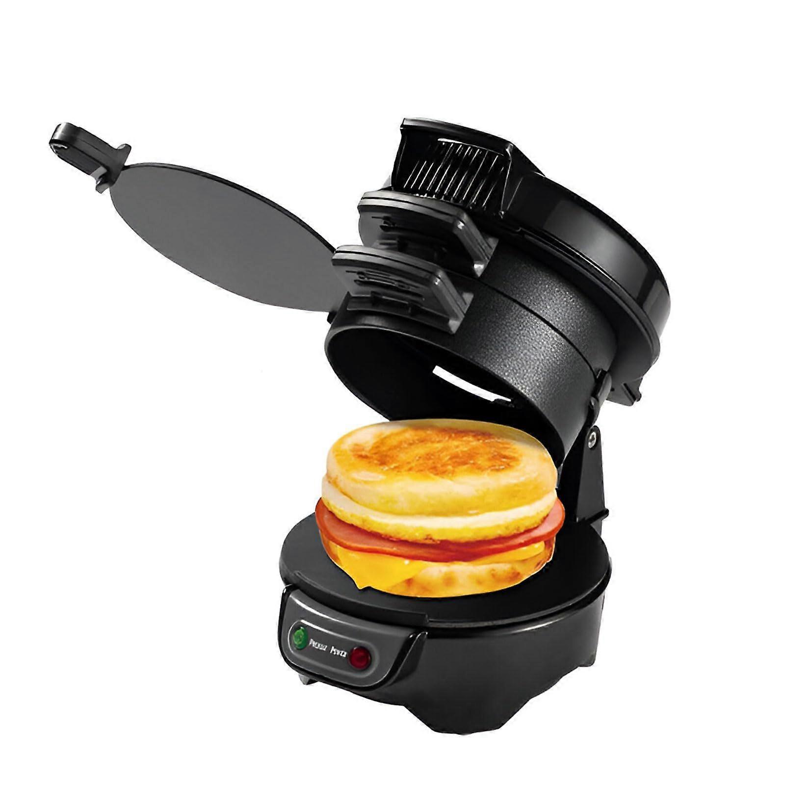 Electric Burger & Sandwich Maker with Egg Cooker Ring, Small Round ...