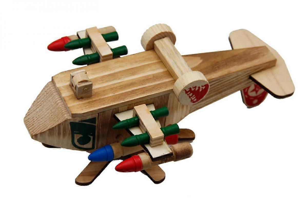 Wooden Craft Building Kit Wooden Toy DIY Assemble Model Craft ...