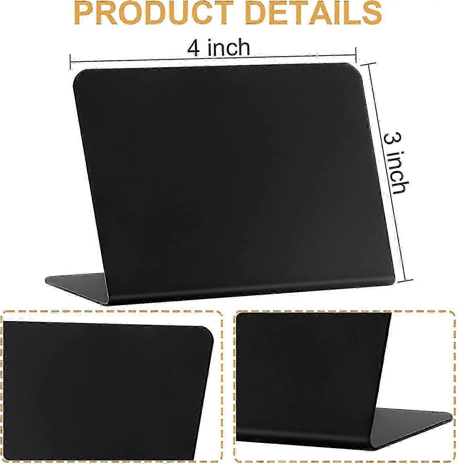 20 Pack Mini Chalkboard Signs For Food, Tabletop Chalkboard Labels L ...