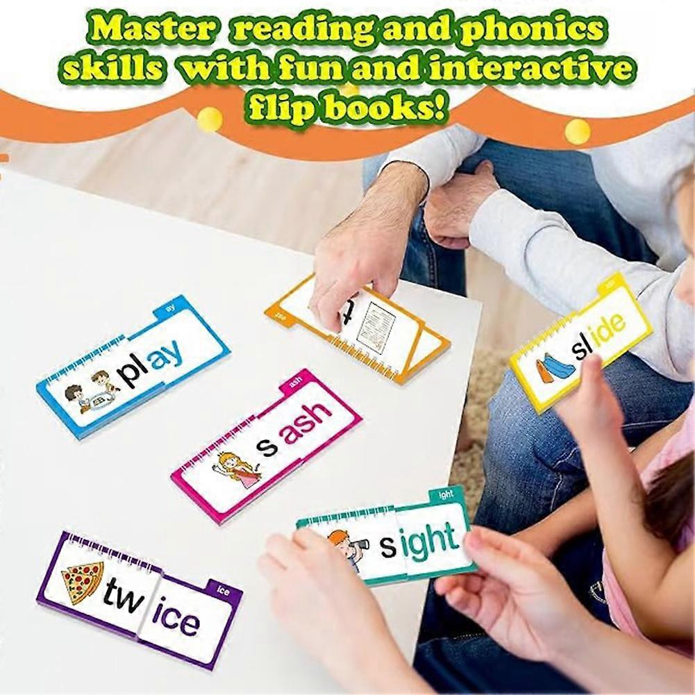 30 Read Rhyme Flip Books Word Family Spirals Flip Books for Kids ...