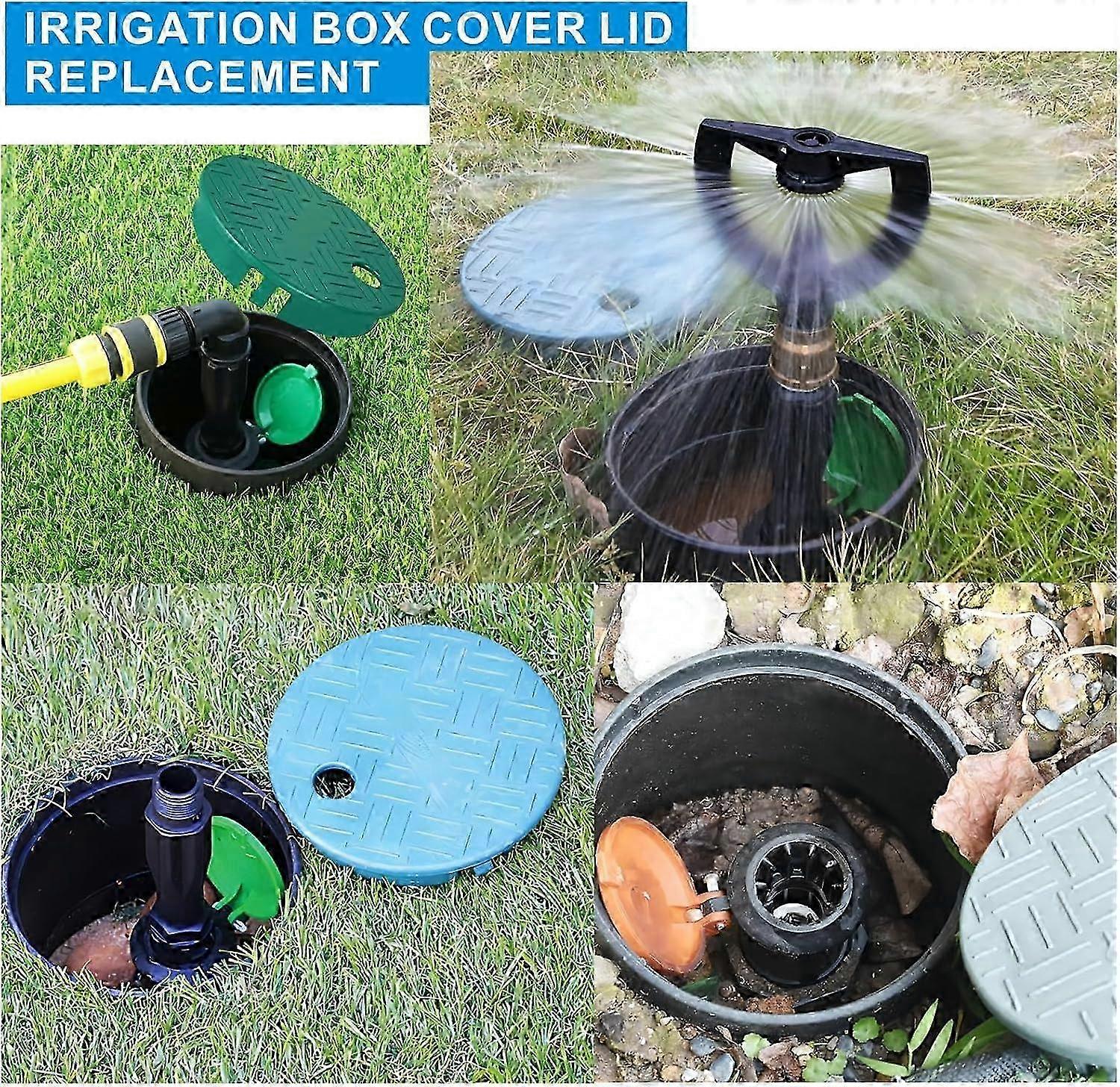 2-pack sprinkler valve cover green sprinkler cover irrigation valve box ...